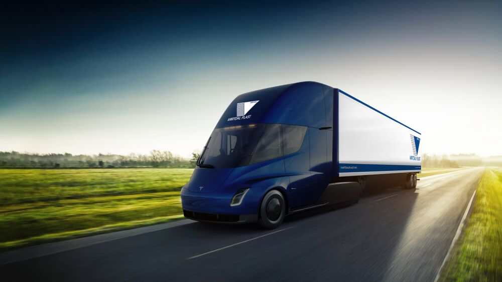 Vartdal satsar på Tesla-lastebil | NETT NO